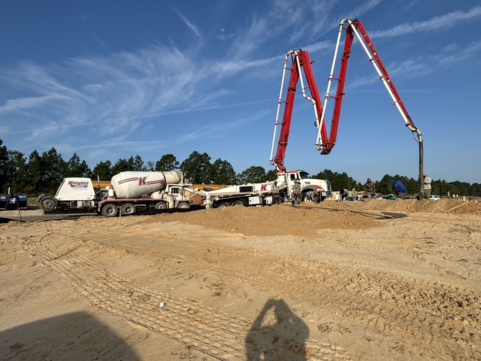 Concrete Pumping - JRG Concrete of SC