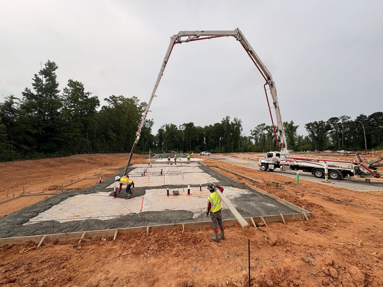 Concrete Pumping - JRG Concrete of SC