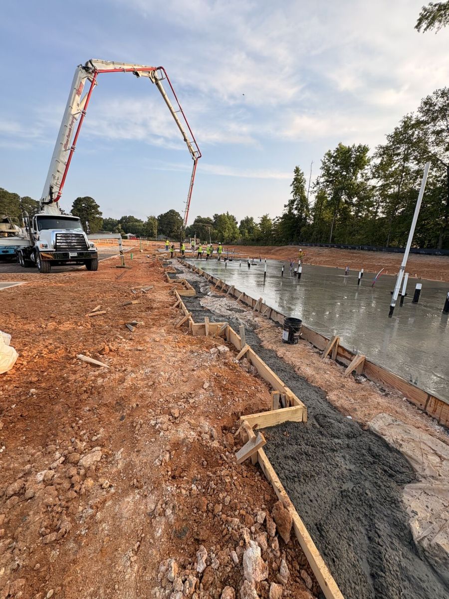 Concrete Pumping - JRG Concrete of SC